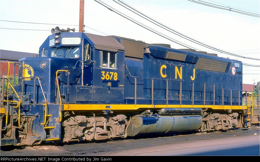 CNJ GP40P 3678